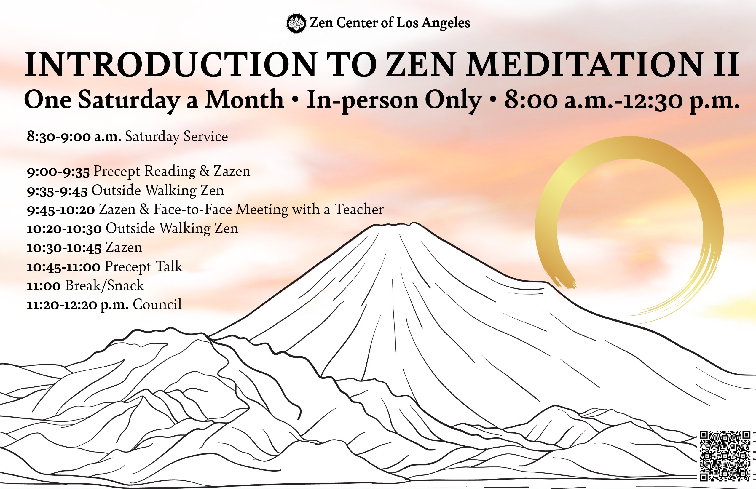 Upcoming Events – Zen Center of Los Angeles