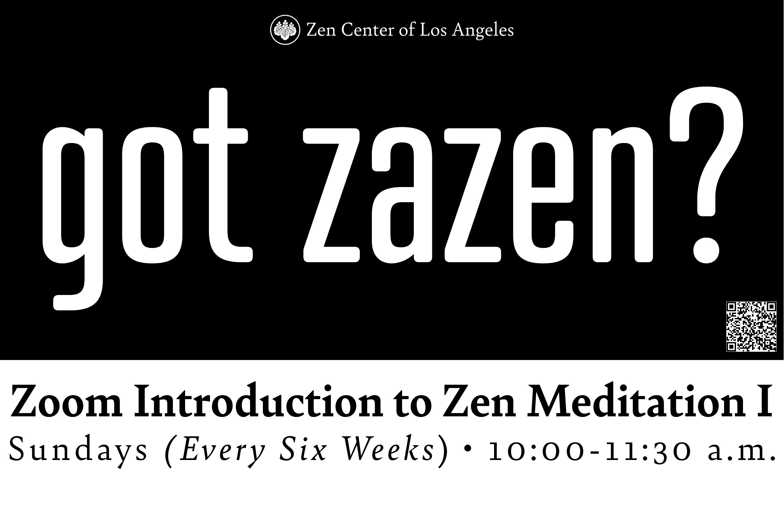 Upcoming Events – Zen Center of Los Angeles